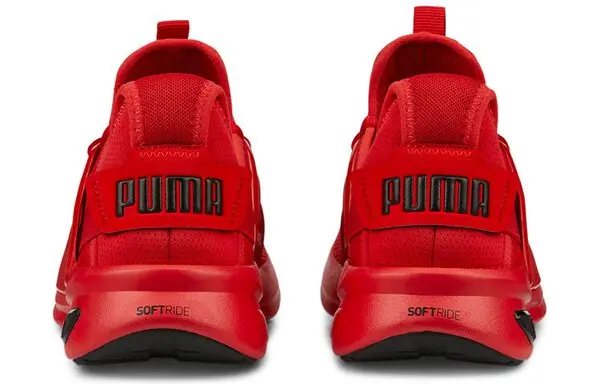 PUMA Softride Enzo Evo Low Top Sneakers - Red/black