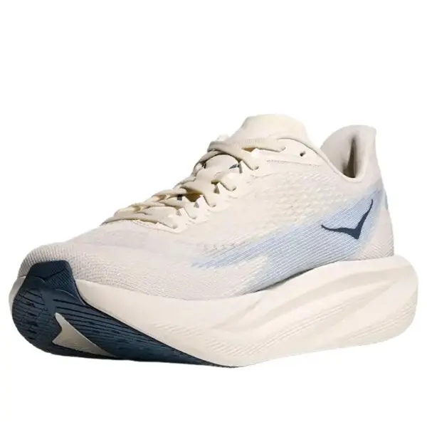 Hoka One One Mach Athletic Sneakers - Alabaster/soaring Blue