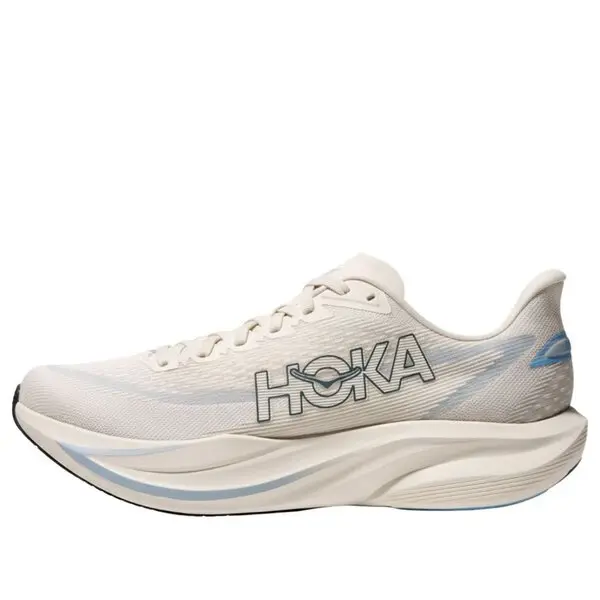Hoka One One Mach Athletic Sneakers - Alabaster/soaring Blue