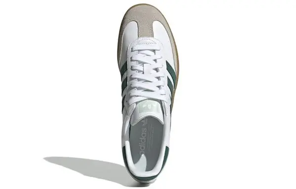 Adidas Samba Og "white Collegiate Green" Sneakers - White/green/gray