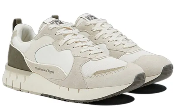 Onitsuka Tiger Bravon Sneakers - White/beige/green