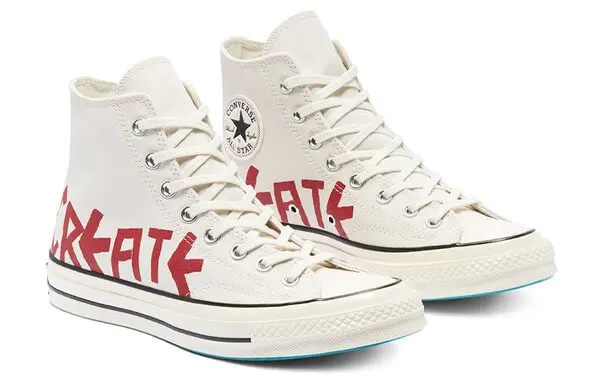 CONVERSE Chuck 70 High Top Sneakers With Graphic Detailing