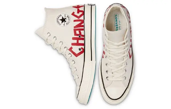 CONVERSE Chuck 70 High Top Sneakers With Graphic Detailing