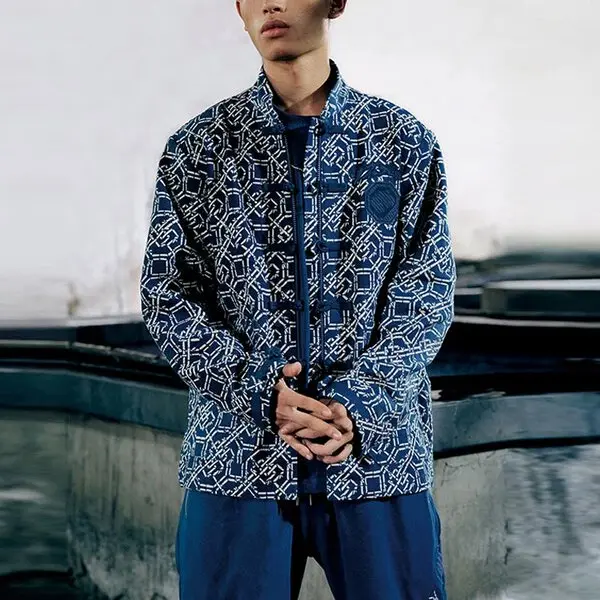 LI-NING Badfive Basketball Series Printed Loose Jacket