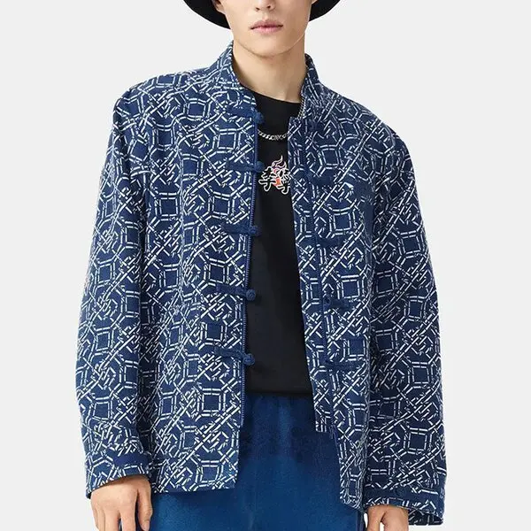 LI-NING Badfive Basketball Series Printed Loose Jacket