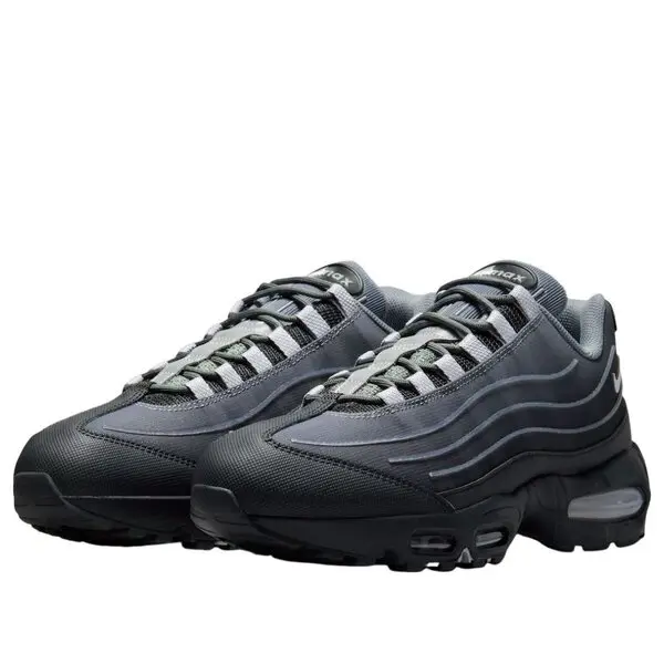 Nike Max 95 "big Bubble" Sneakers - Black/smoke Grey/metallic Silver