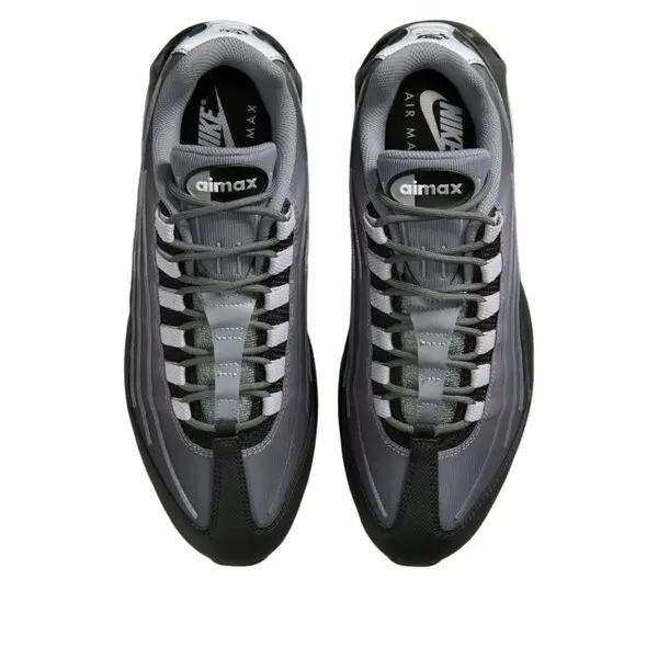 Nike Max 95 "big Bubble" Sneakers - Black/smoke Grey/metallic Silver