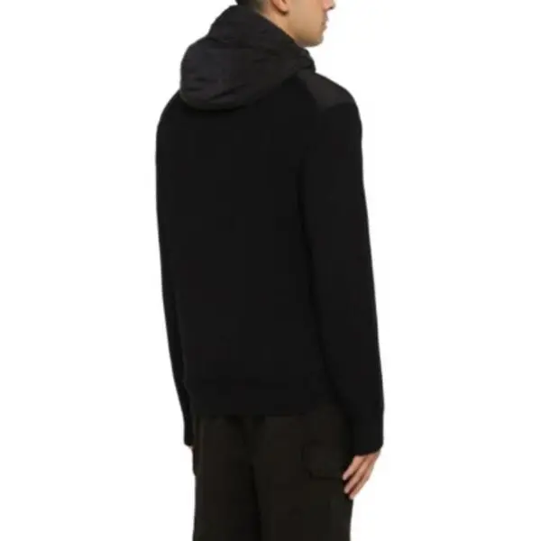 Stone Island Wool Blend Hooded Jacket