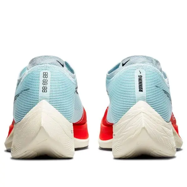 Nike Zoomx Vaporfly Next% 2 Athletic Sneakers - Glacier Blue/chile Red/pale Ivory