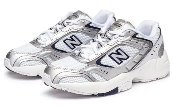 NEW BALANCE Nb 452 Sneakers - White/silver/black
