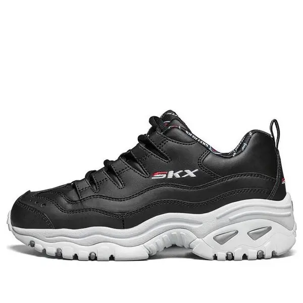 Sketchers Energy Sneakers - Black/white/red