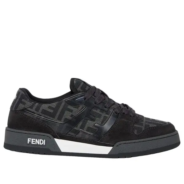 Fendi Fw25 Match Trainers - Black