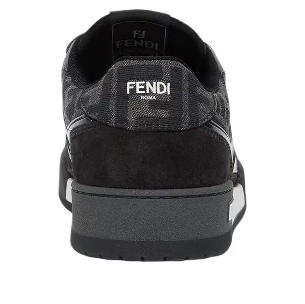 Fendi Fw25 Match Trainers - Black