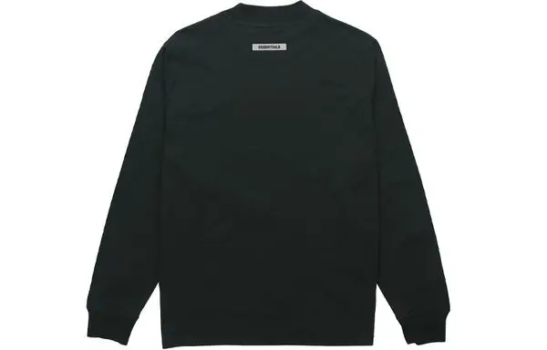 Fear Of God Fw20 Long Sleeve Logo Tee - Black