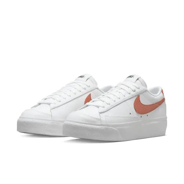 Nike Blazer Low Platform Sneakers - White/black/sail
