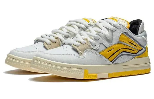 LI-NING Wave Pro Sneakers - White/yellow