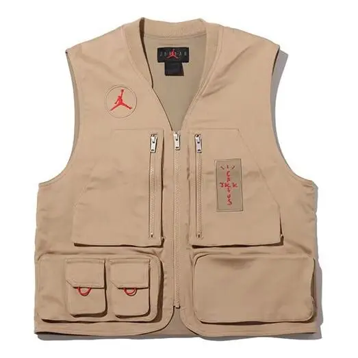 JORDAN Cactus Jack X Utility Vest - Khaki