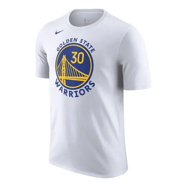 Nike Short Sleeves Tee 'warriors - White