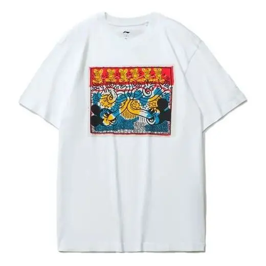 LI-NING X Disney Mickey X Keith Haring Tee 'white