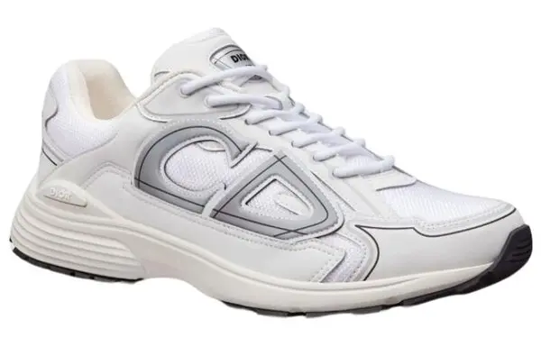 Dior B30 Technical Mesh And Fabric Low-top Sneakers - White