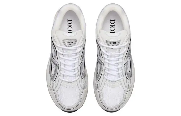 Dior B30 Technical Mesh And Fabric Low-top Sneakers - White