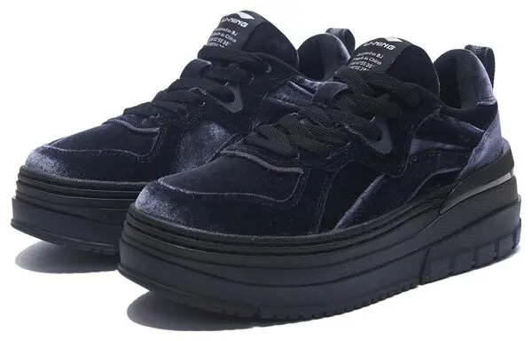 LI-NING High Top Platform Sneakers