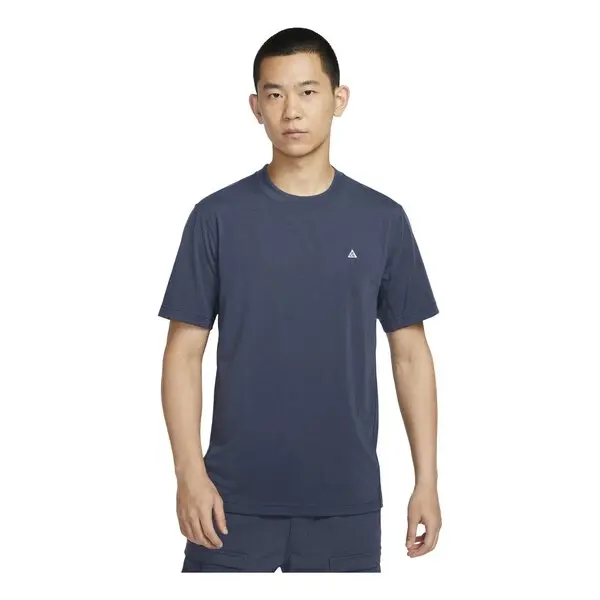 Nike X Goat Rocks Dri-fit Adv T-shirt 'thunder Blue - Thunder Blue/white