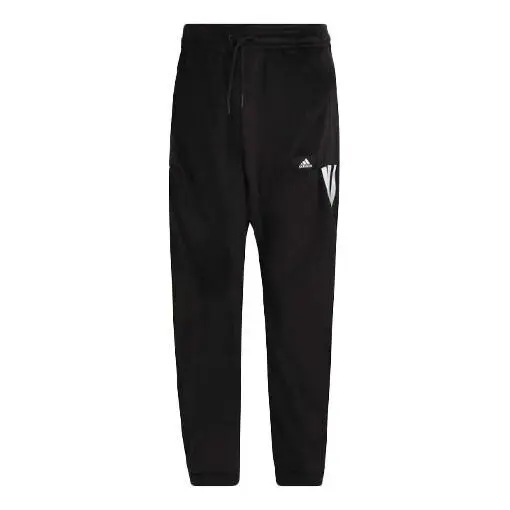 Adidas Bundle Feet Stripe Sports Pants/trousers/joggers - Black
