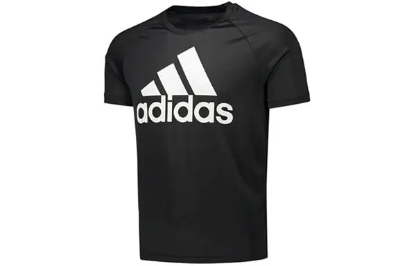 Adidas D2m Logo Tee - Black