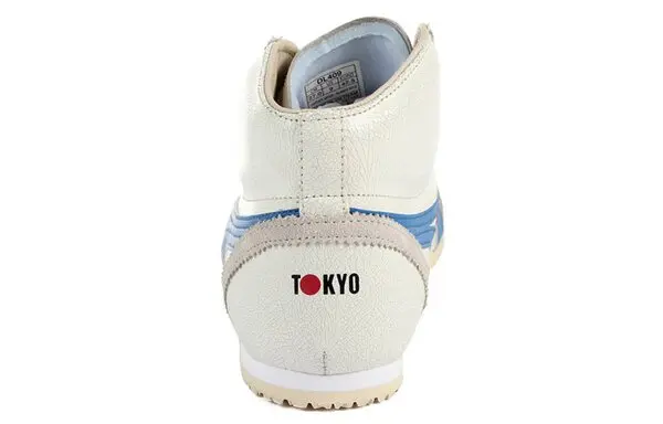 Onitsuka Tiger Mexico Mid Runner Sneakers - White/blue