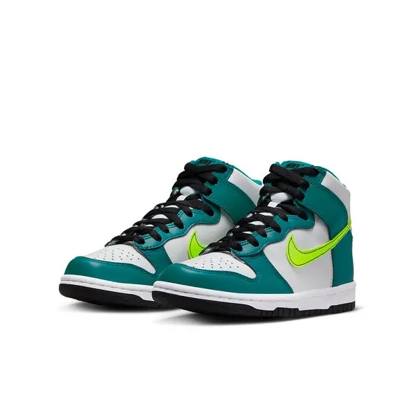 Nike Dunk High 'bright Spruce Volt' Sneakers - White/green