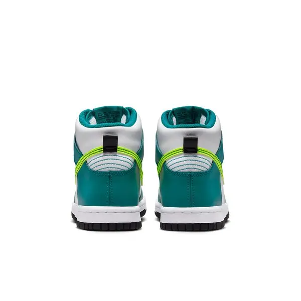 Nike Dunk High 'bright Spruce Volt' Sneakers - White/green
