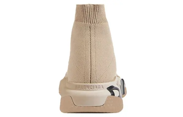 Balenciaga Speed Graffiti Knit High Top Sneakers