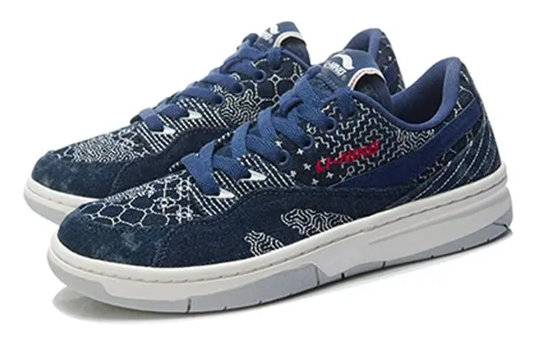 LI-NING 937 Deluxe Low "navy White