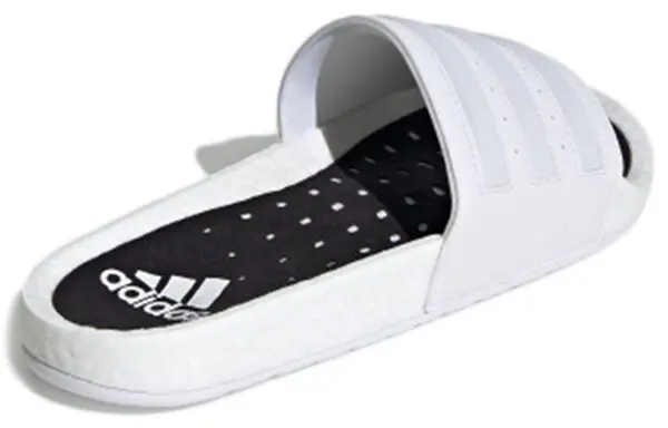 Adidas Adilette Boost Slides - White