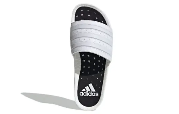 Adidas Adilette Boost Slides - White