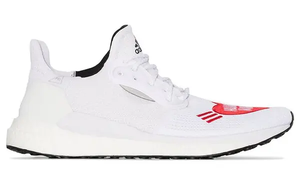 Adidas Human Made X Solar Hu "love" Sneakers - White