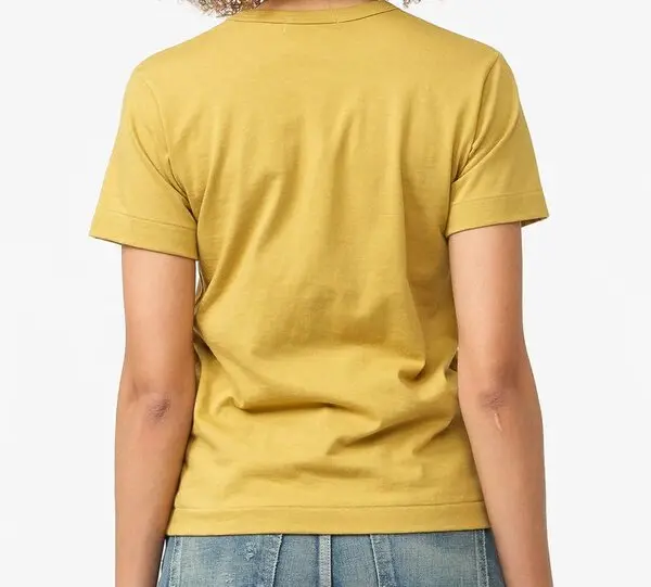 Play Comme Des Garcon Mini Logo T-shirt - Tan