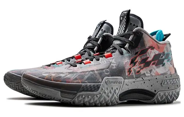 LI-NING Jie Ao 'pictorial' High Top Sneakers - Grey