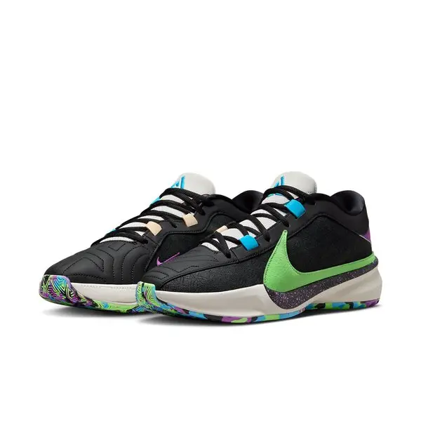 Nike Zoom Freak 5 'made In Sepolia' Sneakers - Black/phantom/fuchsia Dream
