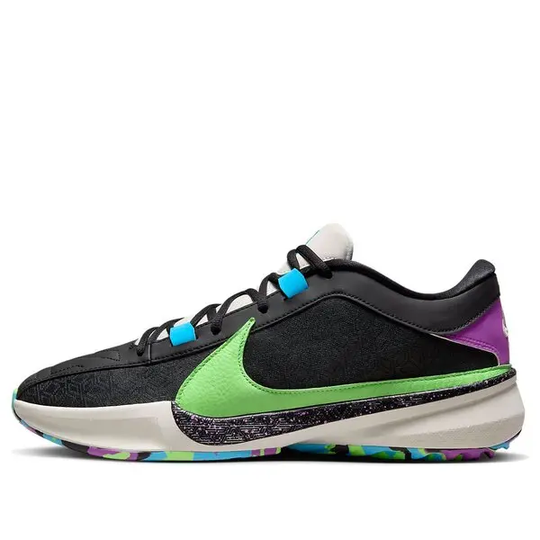 Nike Zoom Freak 5 'made In Sepolia' Sneakers - Black/phantom/fuchsia Dream
