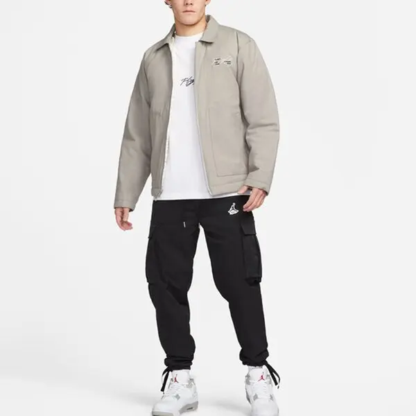 JORDAN Air Alphabet Printing Zipper Jacket