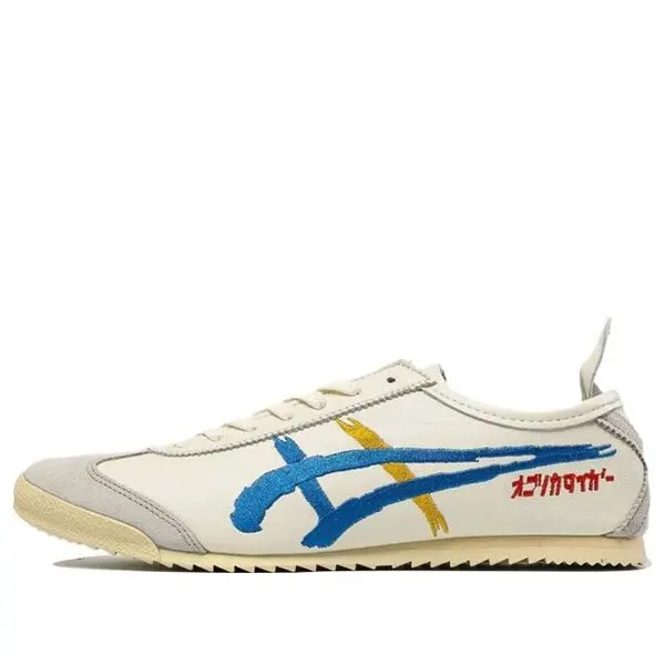 Onitsuka Tiger Mexico 66 Deluxe Low Top Sneakers - Yellow/blue/white