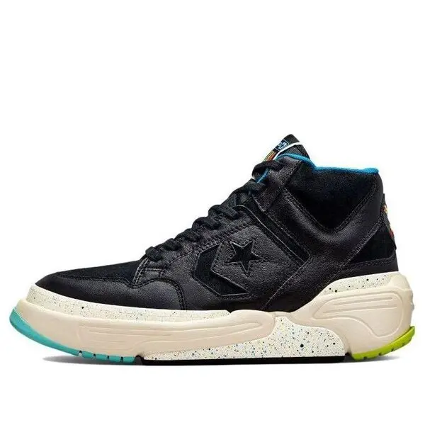 CONVERSE Weapon Cx High Top 'peace & Unity' Sneakers - Black/blue