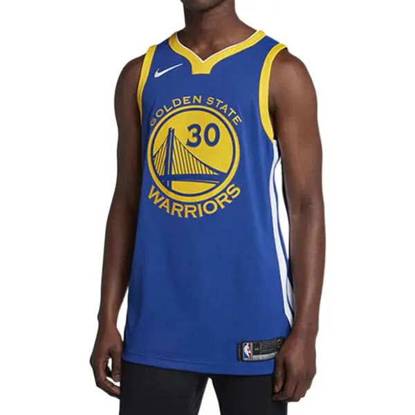Nike Golden State Warriors Icon Edition Authentic Jersey - Blue