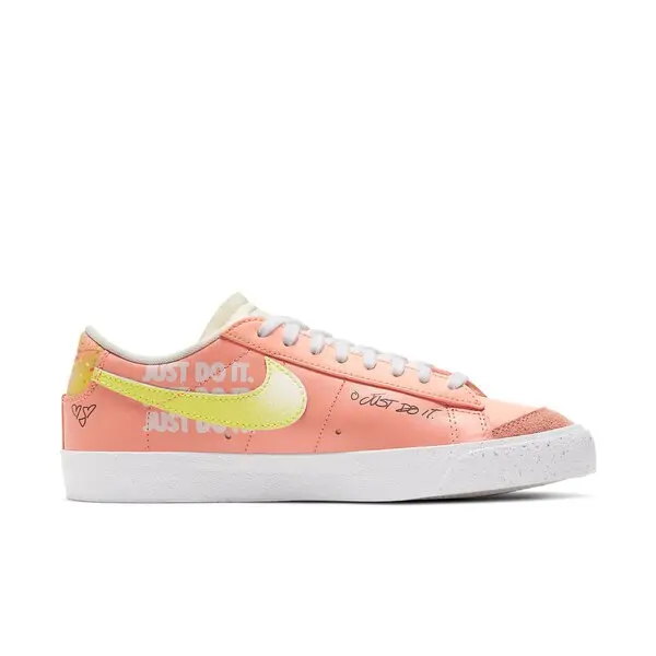 Nike Blazer Low '77 Doodle Sneakers - Pink/blue/yellow