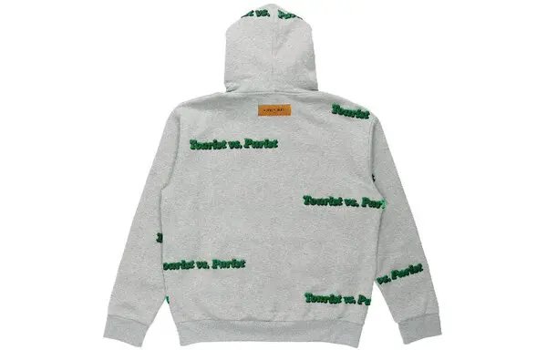 LOUIS VUITTON Tourist Vs. Purist' Logo Hoodie