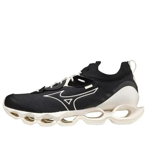 Mizuno Wave Prophecy B " White" Sneakers - Black