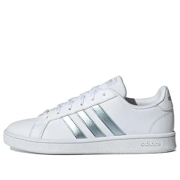 Adidas Grand Court Base Sneaker - White/silver