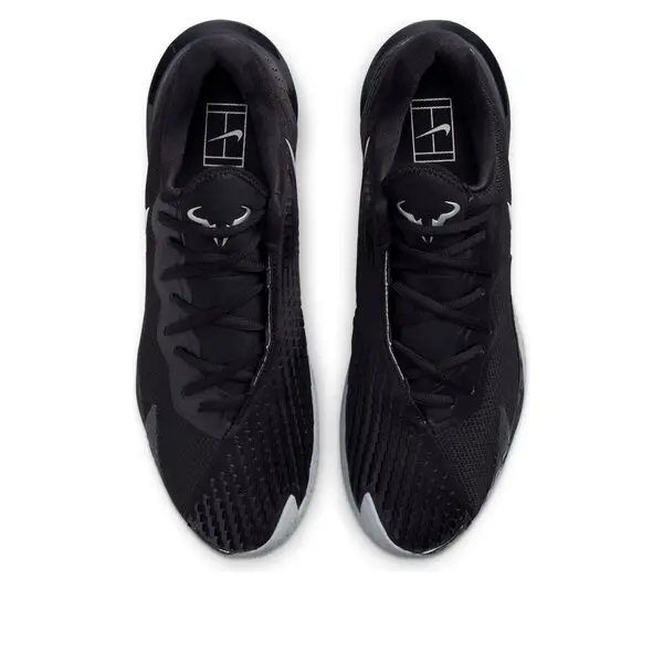 Nike Court Air Zoom Vapor Cage 4 Rafa Tennis Shoes - Black/silver